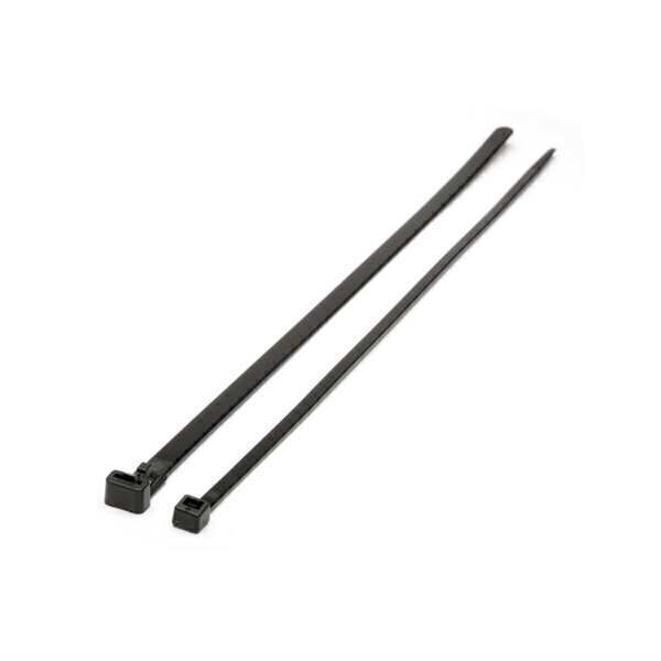 200mm x 7.6mm Natural Quick Release Cable Ties - Pack of 100 - BearingBoys