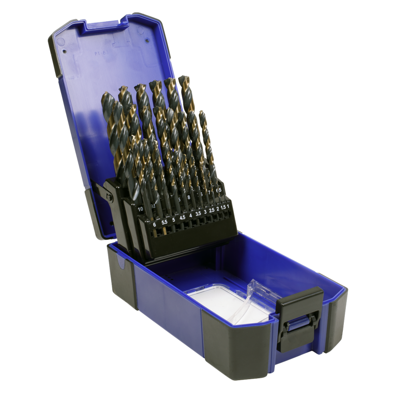 Drill Bit Set 25pc HSS Tri-Point - BearingBoys