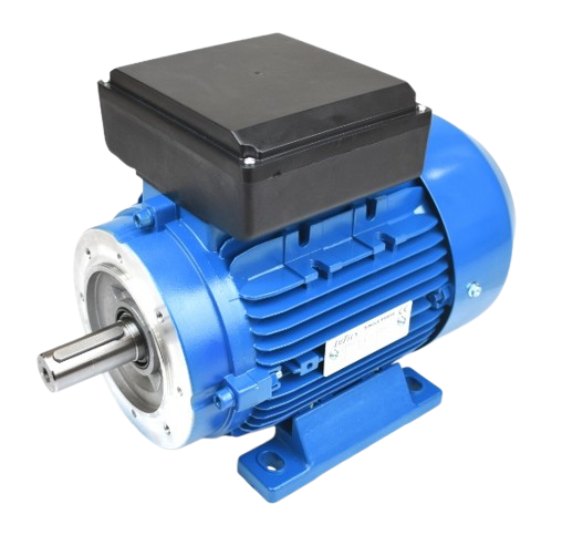 Amtecs IE1 1.1kW 240V 4 Pole 1ph Cap Start/Cap Run B34S Foot & Small ...