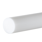 Delrin Rod 22mm dia x 1000mm (Natural/White) - BearingBoys