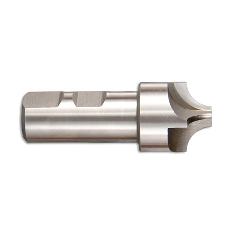R6 (8 x 20) 5Flt HSCo Flatted Shank Corner Rounding Cutters (DIN 6518 ...
