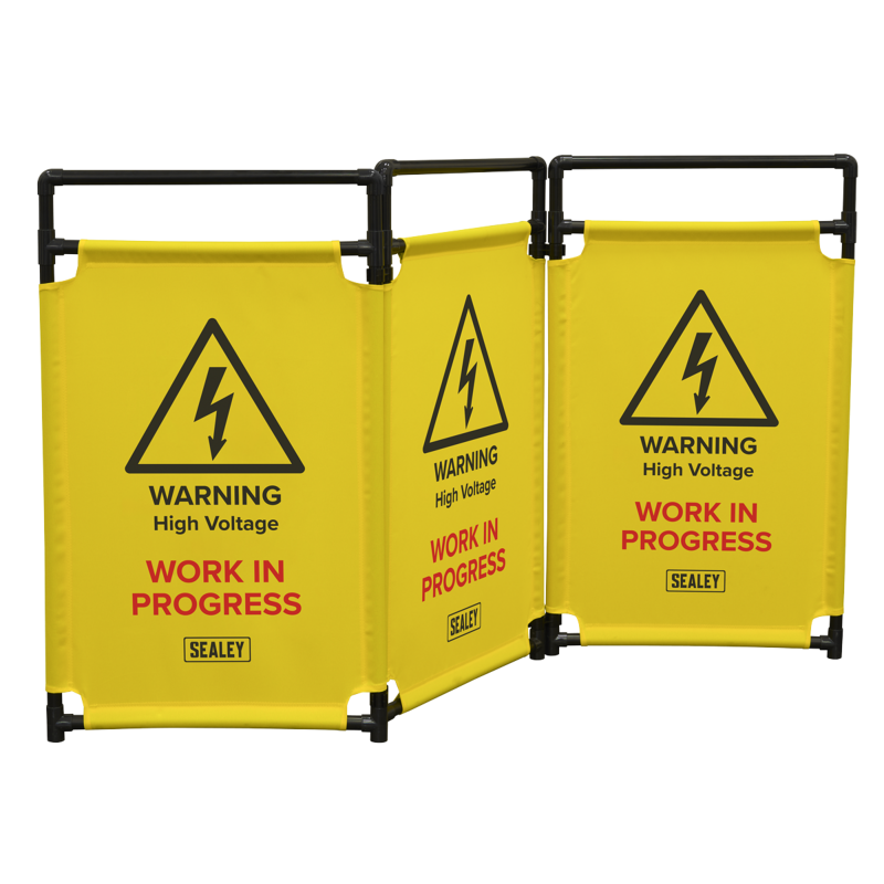 Sealey EV20 Folding Safety Barrier for Hybrid/Electric Vehicles ...