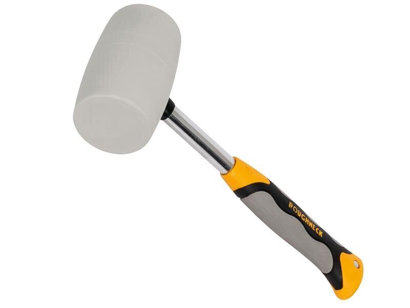 Roughneck Non-Marking White Rubber Mallet 680g (24oz) - BearingBoys